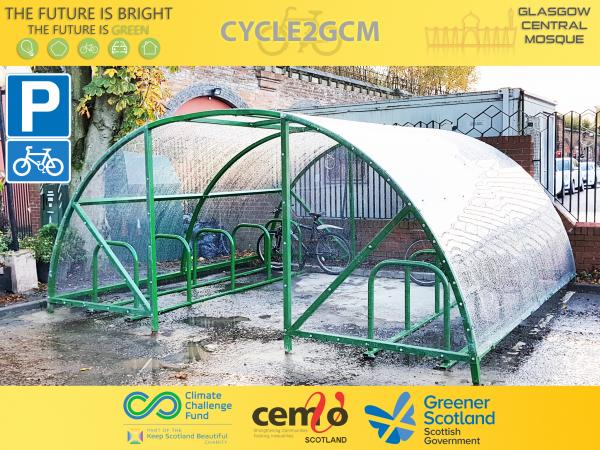 Bike Shelter | Glasgow Central Mosque