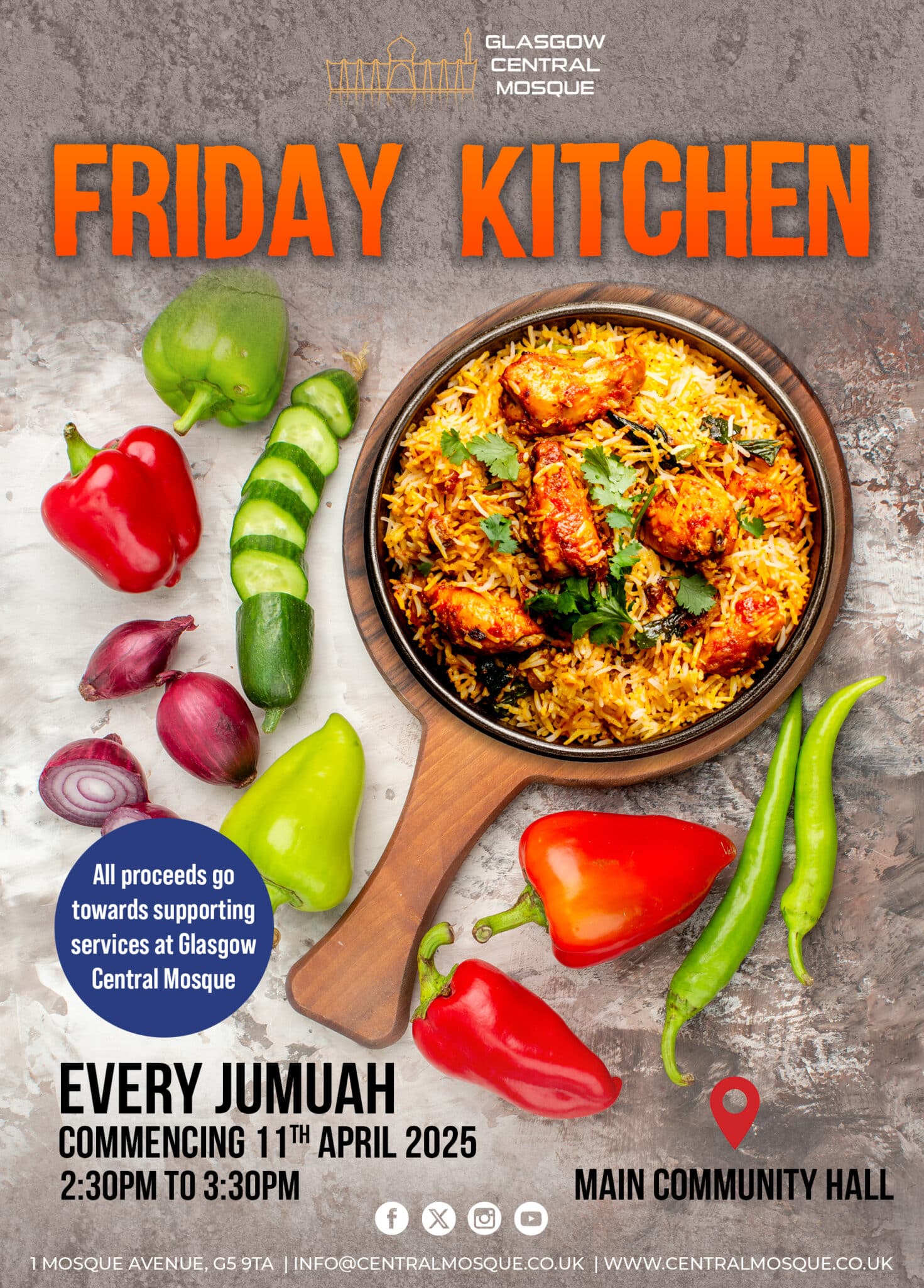 Friday Kitchen | Glasgow Central Mosque